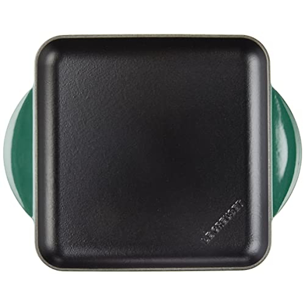 Le Creuset Enamaled Cast Iron Square Griddle, 9.5", Artichaut