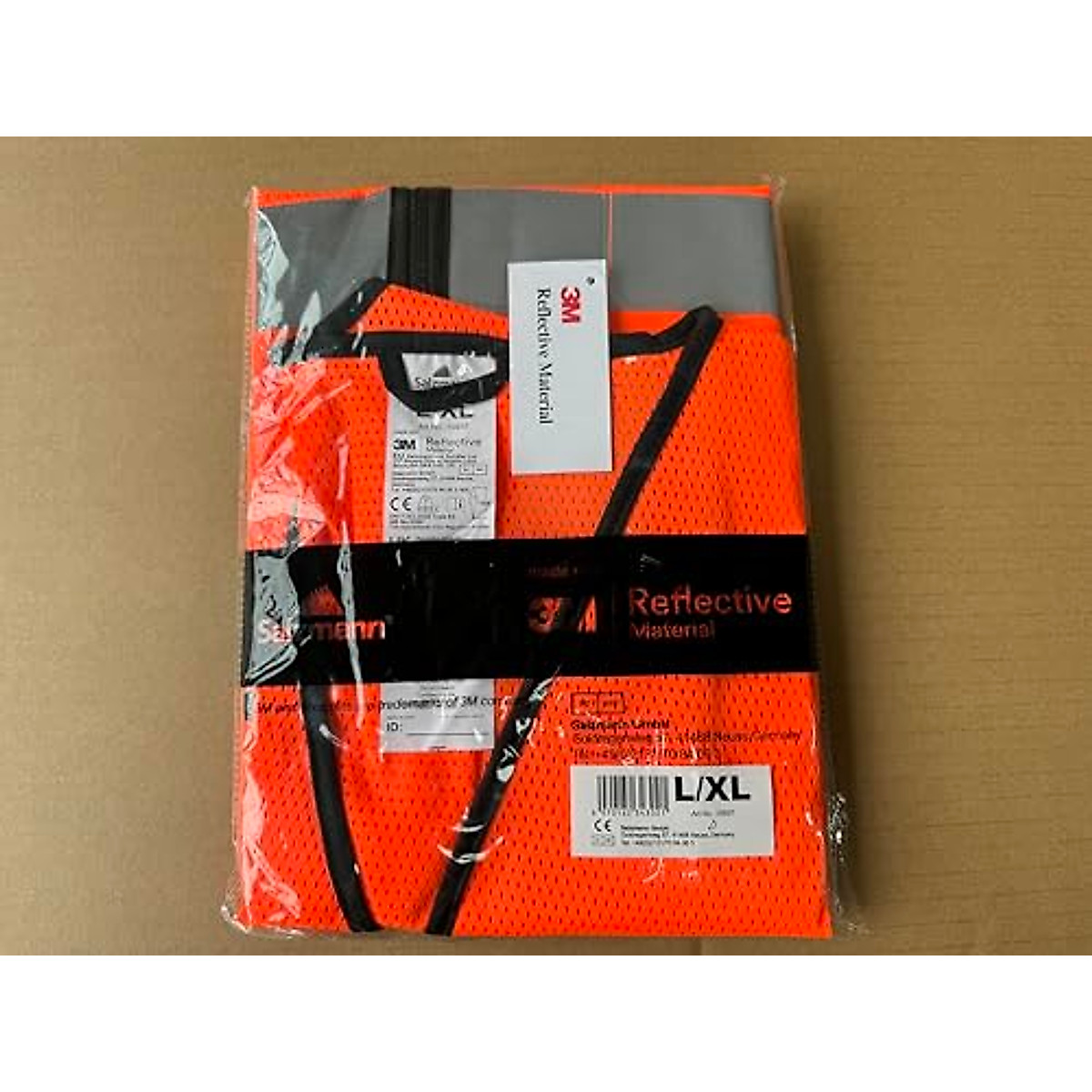 Salzmann Mesh Multi-Pocket Working Vest - Reflective Vest - Made with 3M Reflective Material