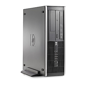 HP Compaq Elite 8100 SFF Desktop PC - Intel Core i5-650 3.2GHz, 8GB, 240GB SSD, Windows 10 Professional (Renewed)