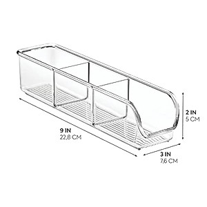 iDesign Linus Tea Place Cabinet Organizer, 6 Section