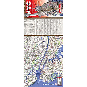 StreetSmart NYC Five Boro Map by VanDam-Laminated pocket city street map w/ attractions in Metro NYC & all 5 boros of NY City: Manhattan, Brooklyn, ... ... new Subway Map – Folded Map 2025 Edition