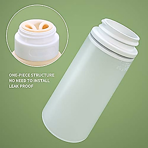 Valourgo Leak Proof Travel Size Bottles, TSA Approved Portable Silicone Containers Plastic Spray Bottle for Travel Size Toiletries Refillable Travel Accessories Handy 5 Pieces Travel Kit (3.4 fl. oz)