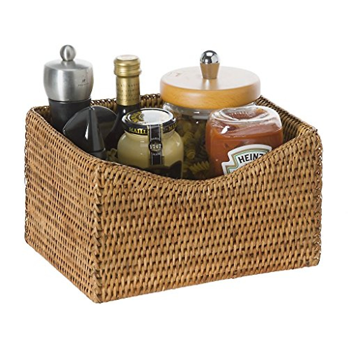 KOUBOO 1060079 La Jolla Shelf Basket, Honey-Brown