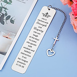 Inspirational Christmas Bookmarks Gifts for Women Men Bible Verse Bookmark Christian Gifts for Book Lover Gifts for Women Birthday Friends Girl Sister Female Bookworms Book Club Church Bulk Gifts