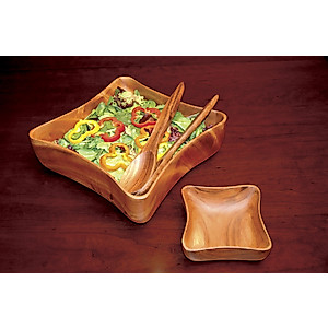 PACIFIC MERCHANTS, PACIFIC MERCHANTS ACACIAWARE Acacia Pacific Merchants Acaciaware 16.5-by 5.5-Inch Wood Oval Baguette Serving Tray