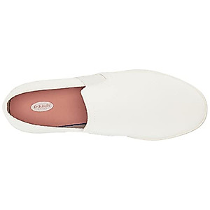 Dr. Scholl's Shoes Women's Luna Sneaker, White Snake, 8.5