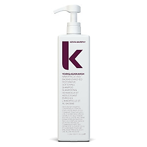KEVIN.MURPHY YOUNG.AGAIN.WASH - Moisturising Anti-Ageing Shampoo - For Ageing, Damaged & Brittle Hair - Hair Repair - Amino Acids & Lotus Flower Extract - Sulphate & Paraben Free - 250 mL / 8.4 fl oz