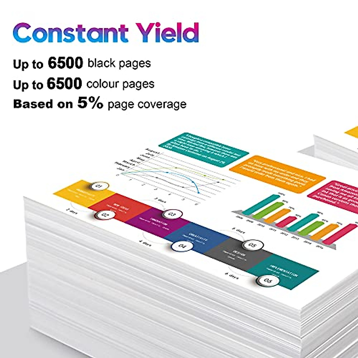ONLYU Compatible Toner Cartridge Replacement for Brother TN436 TN436BK TN433 TN436BK TN431 for HL-L8360CDW MFC-L8900CDW HL-L8360CDWT HL-L8260CDW HL-L9310CDW MFCL8610CDW MFCL9570CDW Printer (4-Pack)