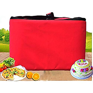 16 Inch Pizza Bag, Extra Large Insulated Food Delivery Bags for Pizza Take Away Food Bag