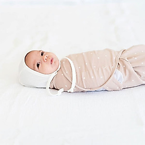 Ely's & Co. Adjustable Swaddles for Newborn, Baby Swaddles 0-3 Months, Velcro Swaddle Sack for Baby Girl, 100% Cotton, 2 Pack (Pink Tulip)