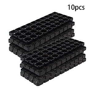 Bettomshin 10Pcs 4x10 Cell Spacer 18650 Lithium Battery Plastic Holder Bracket for DIY Battery Pack 18.5mm Hole Dia