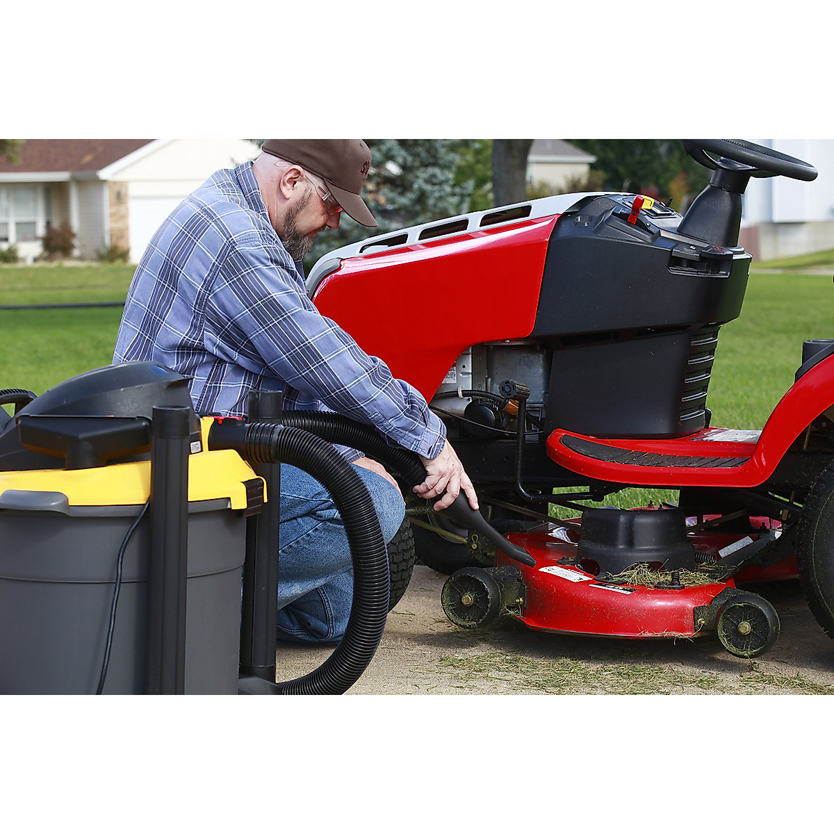 WORKSHOP Wet Dry Vac WS1600VA High Capacity Wet Dry Vacuum Cleaner, 16-Gallon Shop Vacuum Cleaner with 20-Feet Locking Wet Dry Vac Hose and Wet Vac Filters