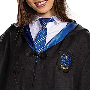 Disguise Harry Potter Harry Potter Ravenclaw Robe, Official Wizarding World Adult Halloween Accessory Costume Outerwear, Black & Blue, XXL 50-52 US