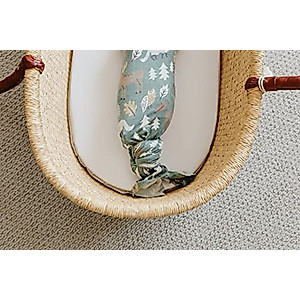 Copper Pearl Large Premium Knit Baby Swaddle Receiving Blanket Atwood