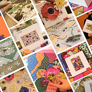 Blue Kazoo The Artist Series - Artfully Designed 1,000-Piece Art Jigsaw Puzzles for Adults Crafted with Premium Puzzle Board and Crisp, Vibrant, and High-Res Imagery