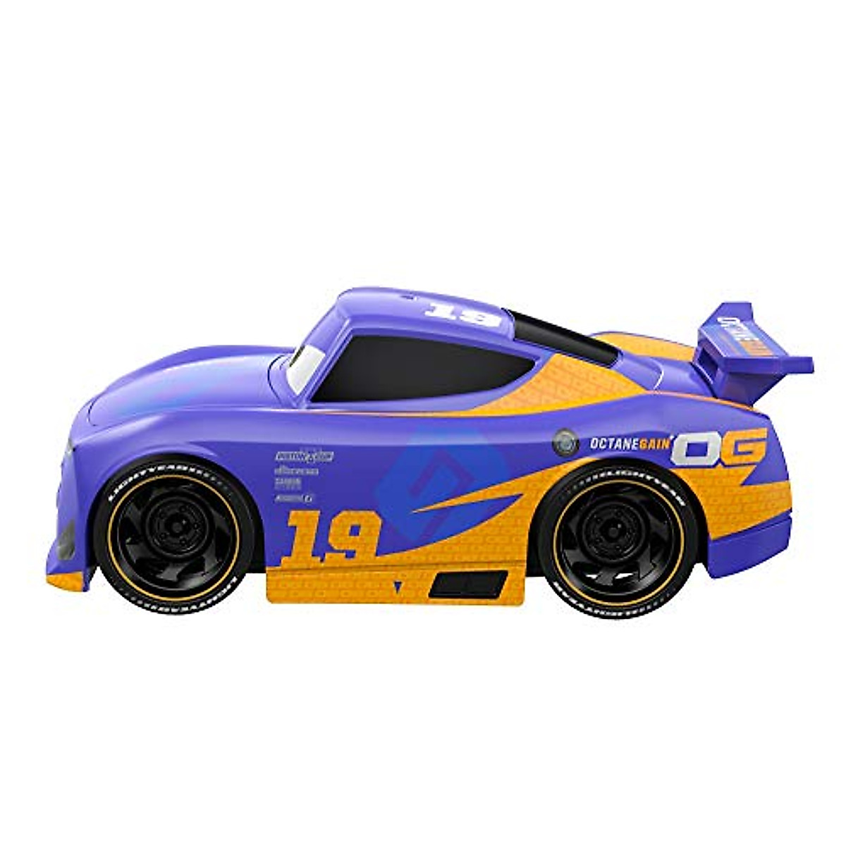 Disney Cars Toys Turbo Racers Assortment, Movie Character Vehicles, Pump Spoiler and Race, No Batteries for Endless Play, Ages 3 and up