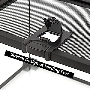 PetWoW 3 Gallon Mini Reptile Glass Tank - 12" x 8" x 8" Full View Natural Terrarium for Reptile, Amphibian, Turtle, Lizard, Snake and Frog