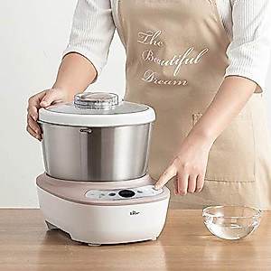 Bear HMJ-A50B1 Dough Maker with Ferment Function, Microcomputer Timing, Face-up Touch Panel, 4.5Qt, 304 Stainless Steel