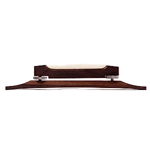 WINOMO Archtop Guitar Rosewood Bridge with Bone Saddle