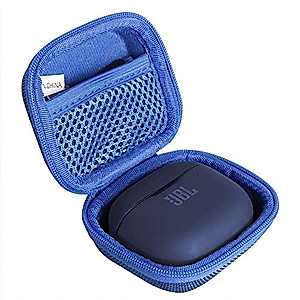 Hermitshell Travel Case for JBL Tune 125TWS / JBL Tune 120TWS True Wireless in-Ear Headphone (Blue)