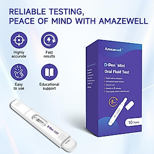 Amazewell Saliva Nicotine Smoking Detection Test (10 Test)