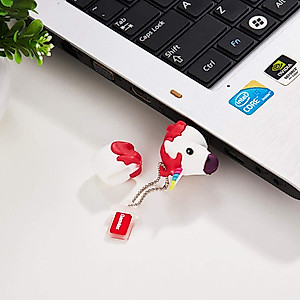 GARRULAX USB Flash Drive, 8GB / 16GB / 32GB / 64GB USB 2.0 Cute Novelty Waterproof USB Memory Stick Date Storage Pendrive Thumb Drives(64GB, Horse)