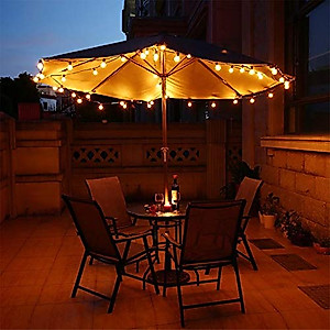 YiLighting G40 Globe Bulb 5W Incandescent Bulbs for Indoor Outdoor String Light Bulbs Replacement (10)