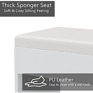 Yanosaku Vanity Desk & Power Outl, Makeup Vanity with Mirror and 12 LED Lights, Makeup Table with 11 Drawers, Vanity Table with Chair，Vanity Set 3 Lighting Modes Brightness Adjustable-(White)