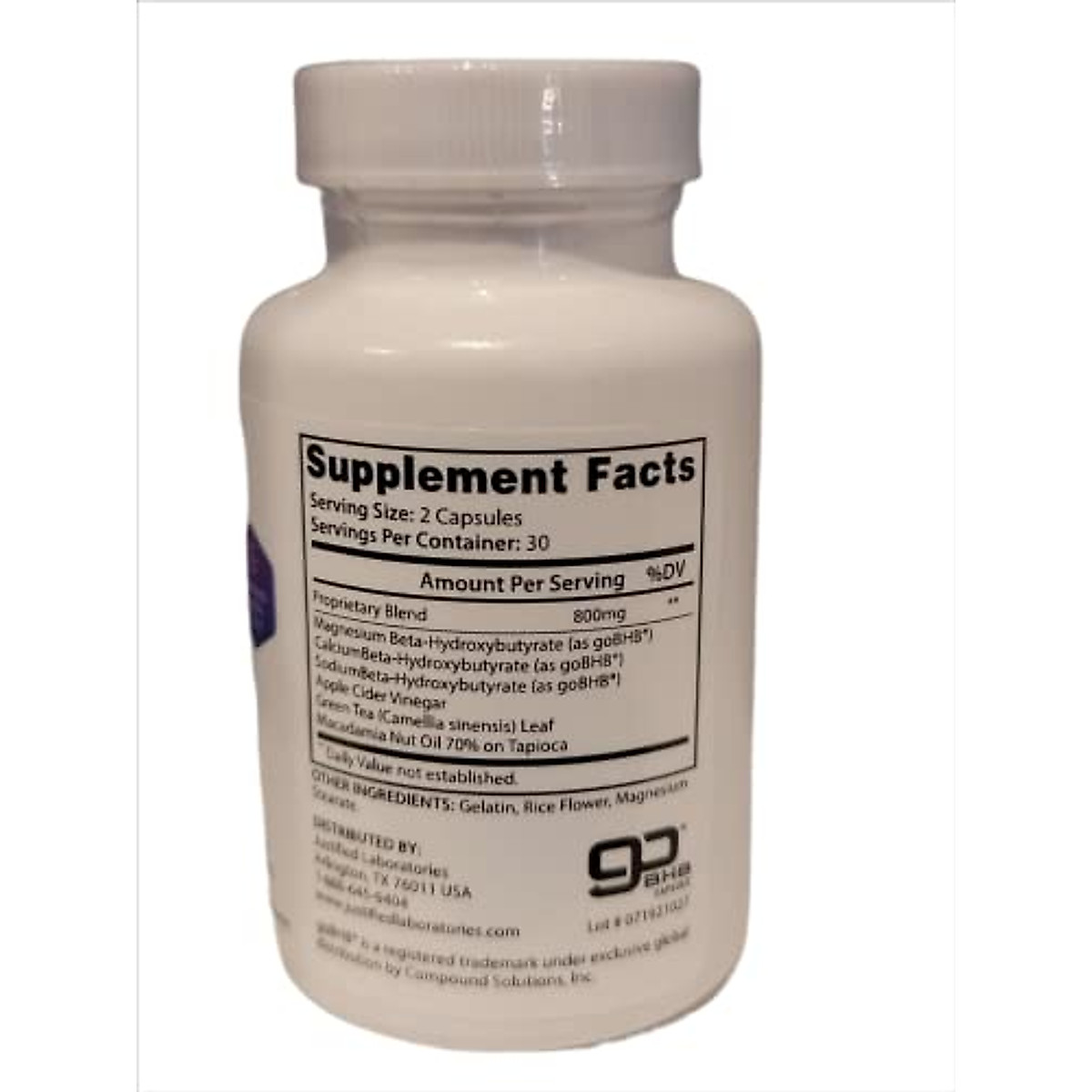 (2 Pack) Optimal Max Keto Pills Includes Apple Cider Vinegar Patented goBHB® Exogenous Ketones Advanced Ketogenic Supplement Ketosis Support for Men Women 120 Capsules