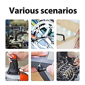 Ieusew Allen Wrenches Sets, 8-piece Hex Key Set, Metric Sizes 2mm, 2.5mm, 3mm, 4mm, 5mm, 6mm, 8mm, and 10mm