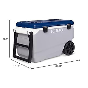 Igloo Maxcold Latitude 90 Roller (Ash Gry.Wht.Aegean Sea.Blk) 00034818