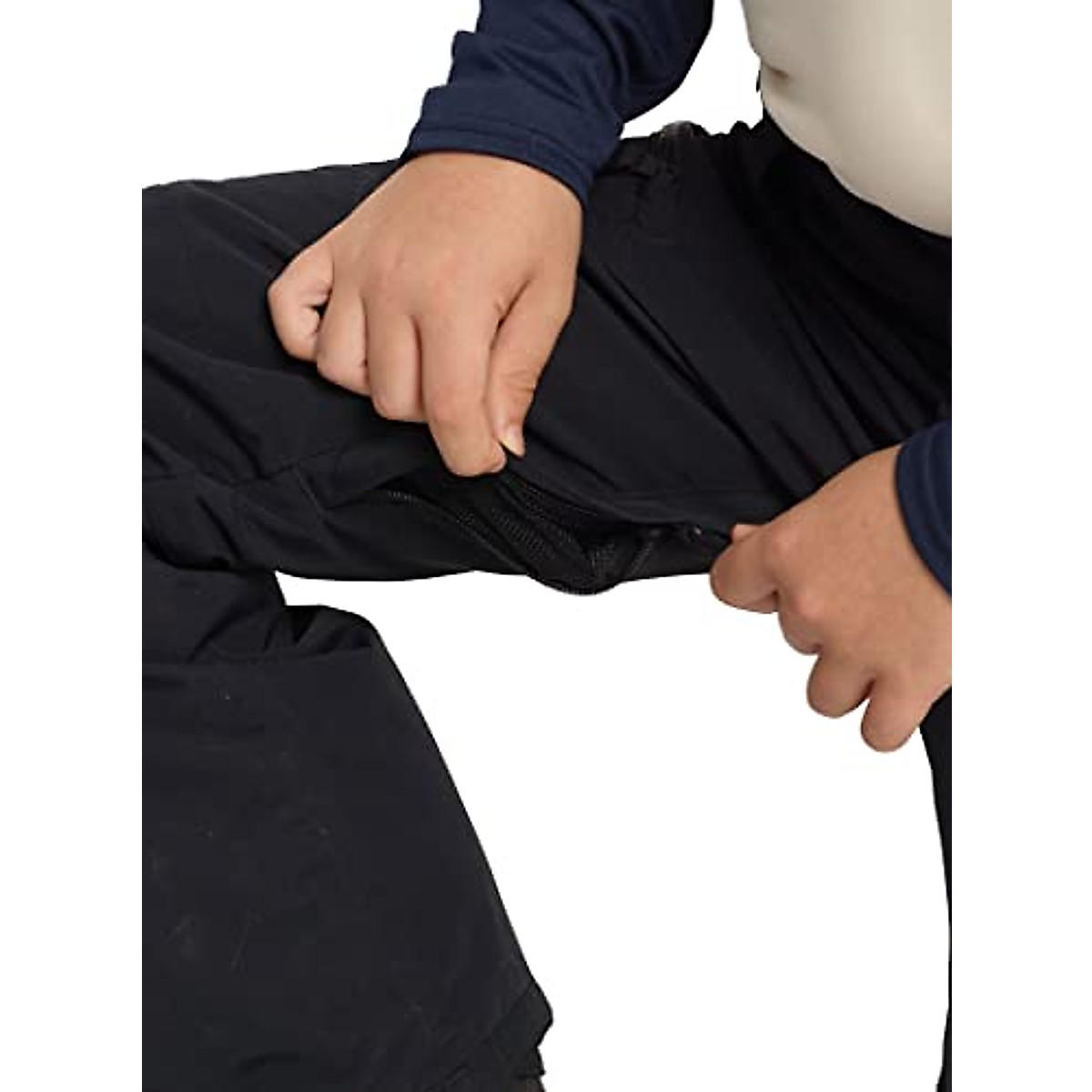 Burton Boys' Exile Cargo Snow Pant, True Black W20, Medium