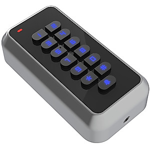 UHPPOTE RFID Door Access Control Keypad Card Reader 125KHz Waterproof with Wiegand 26 bit Interface