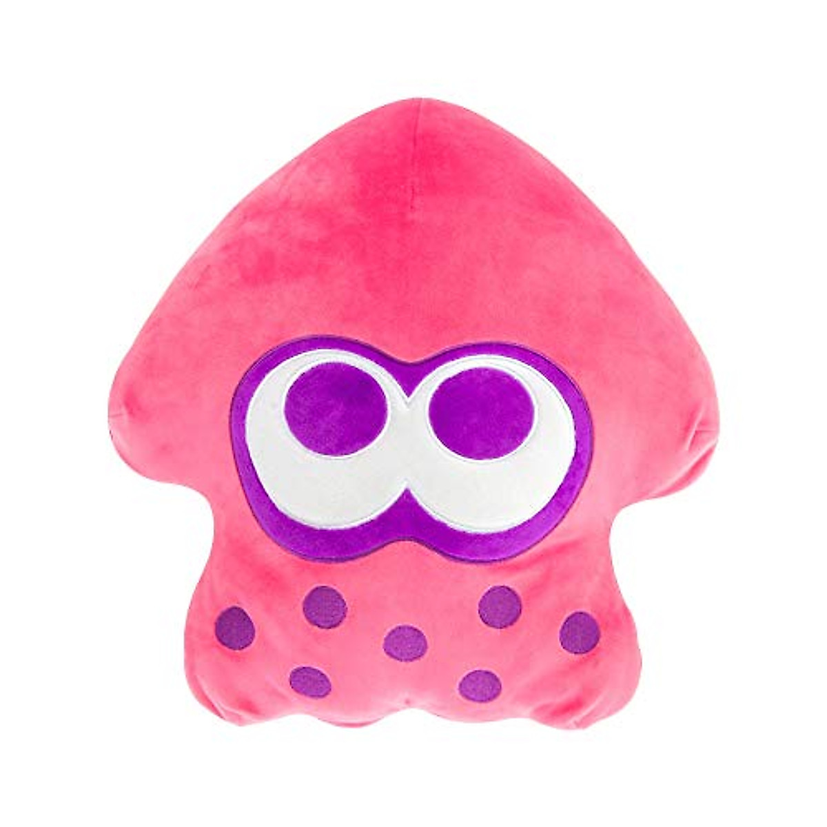 Club Mocchi-Mocchi- Nintendo Splatoon 3 Plush — Neon Pink Inkling Squid Plushie — Collectible Squishy — 15 Inch