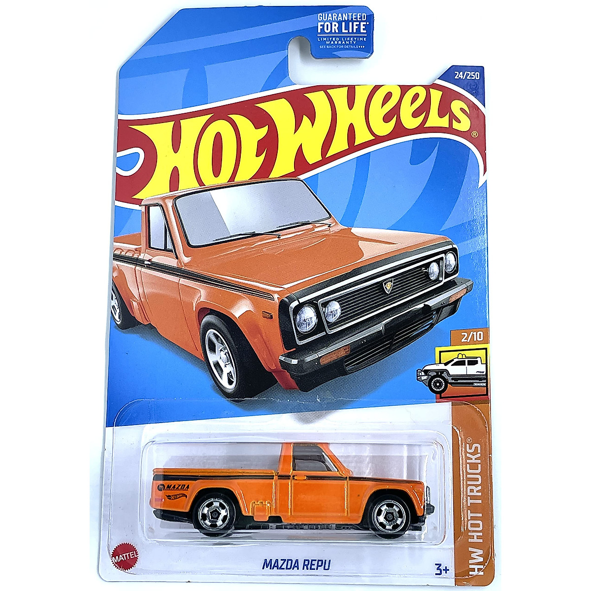 Hot Wheels 2022 - Mazda REPU - 24/250 [Orange] - HW Hot Trucks 2/10