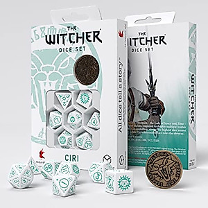 The Witcher Dice Set. Ciri - The Law of Surprise