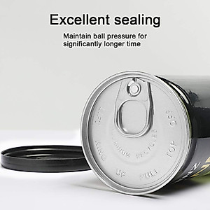 KEVENZ 6-Pack Pressurized Tennis Ball, 2 Cans with Seal Design,Advanced All Courts Balls,Highly Elasticity, More Durable, Good for Beginner Training Ball