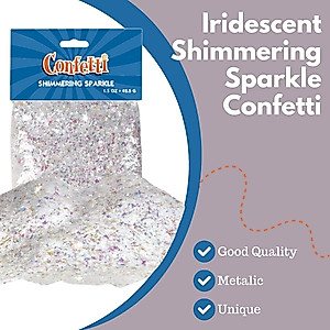 Shimmering Sparkle Iridescent Confetti - 1.5oz. | Pack of 1