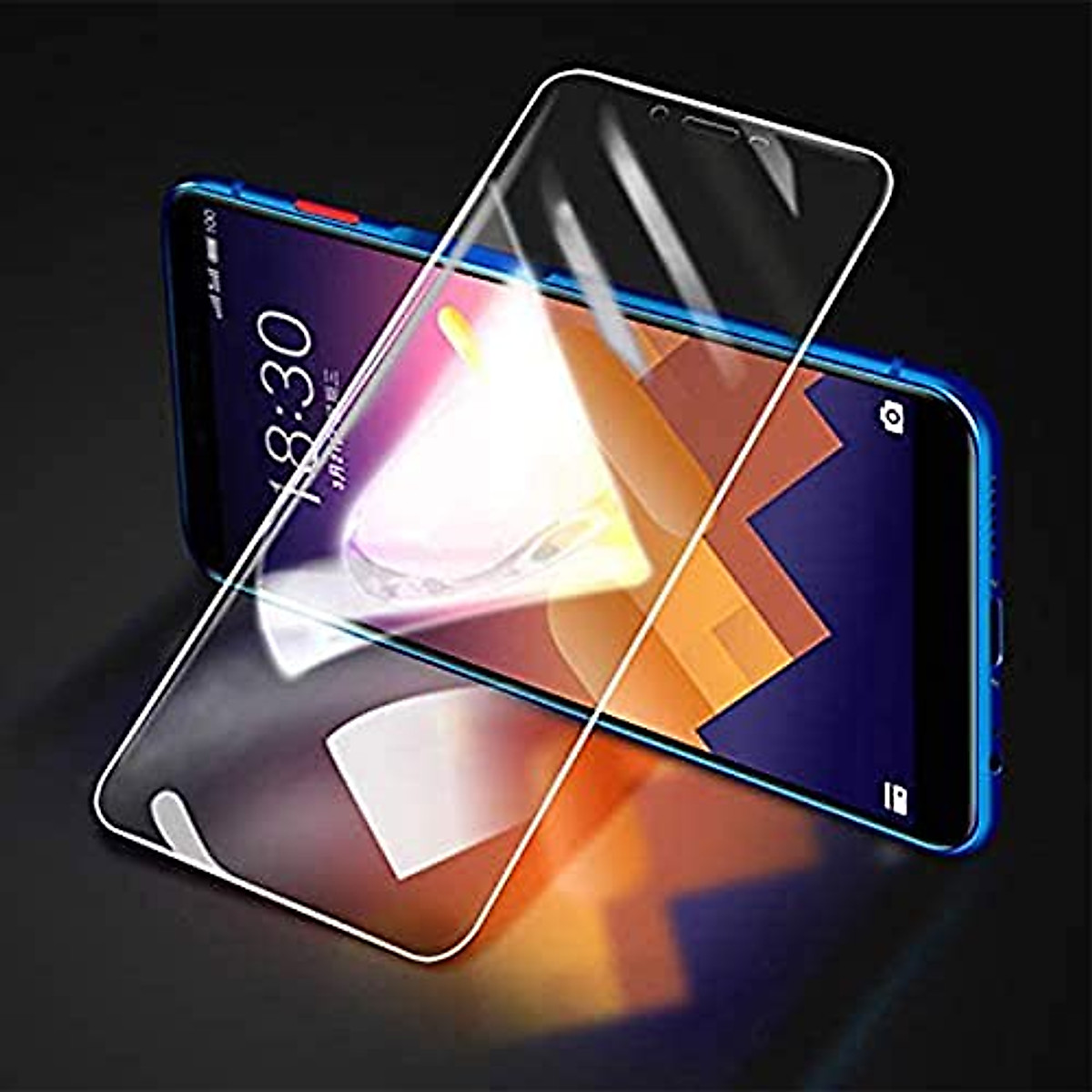 for Huawei Nova 8i Screen Protector Tempered Galss, KJYF [3 Pack] High Clear [9H Hardness] [Bubble Free] Screen Tempered Glass Protective Film for Huawei Nova 8i 6.67 Inch.