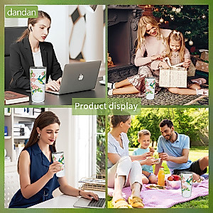 dandan 20oz Hummingbird Tumbler with Lid Gifts for Women, Stainless Steel Insulated Tumblers Sister Birthday Gifts, Humming bird Travel Coffee Mug for Mother's Day Bird Lovers Gifts