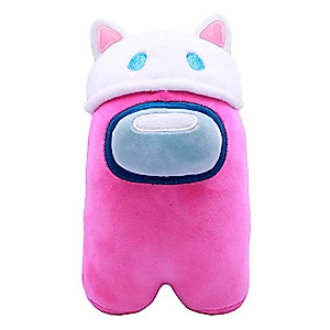 Just Toys LLC Among Us Plush - Series 2 (Pink w/Cat Ears)