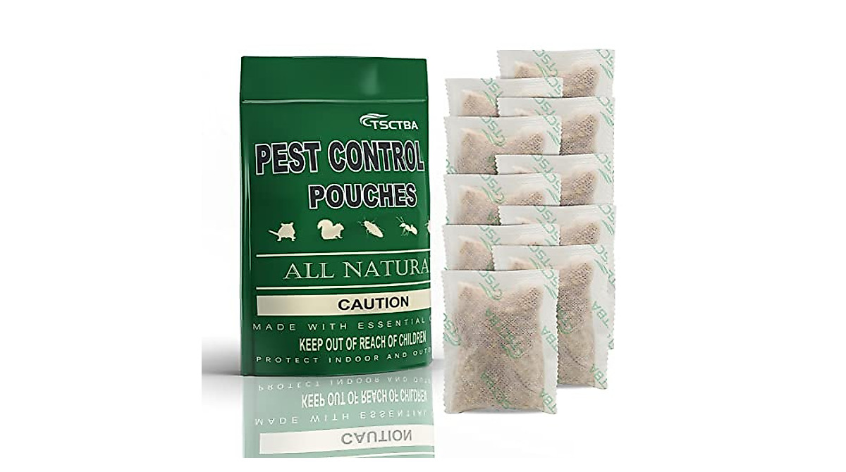 Natural Pest Control Pouches - Repel Rodents & Insects Effectively