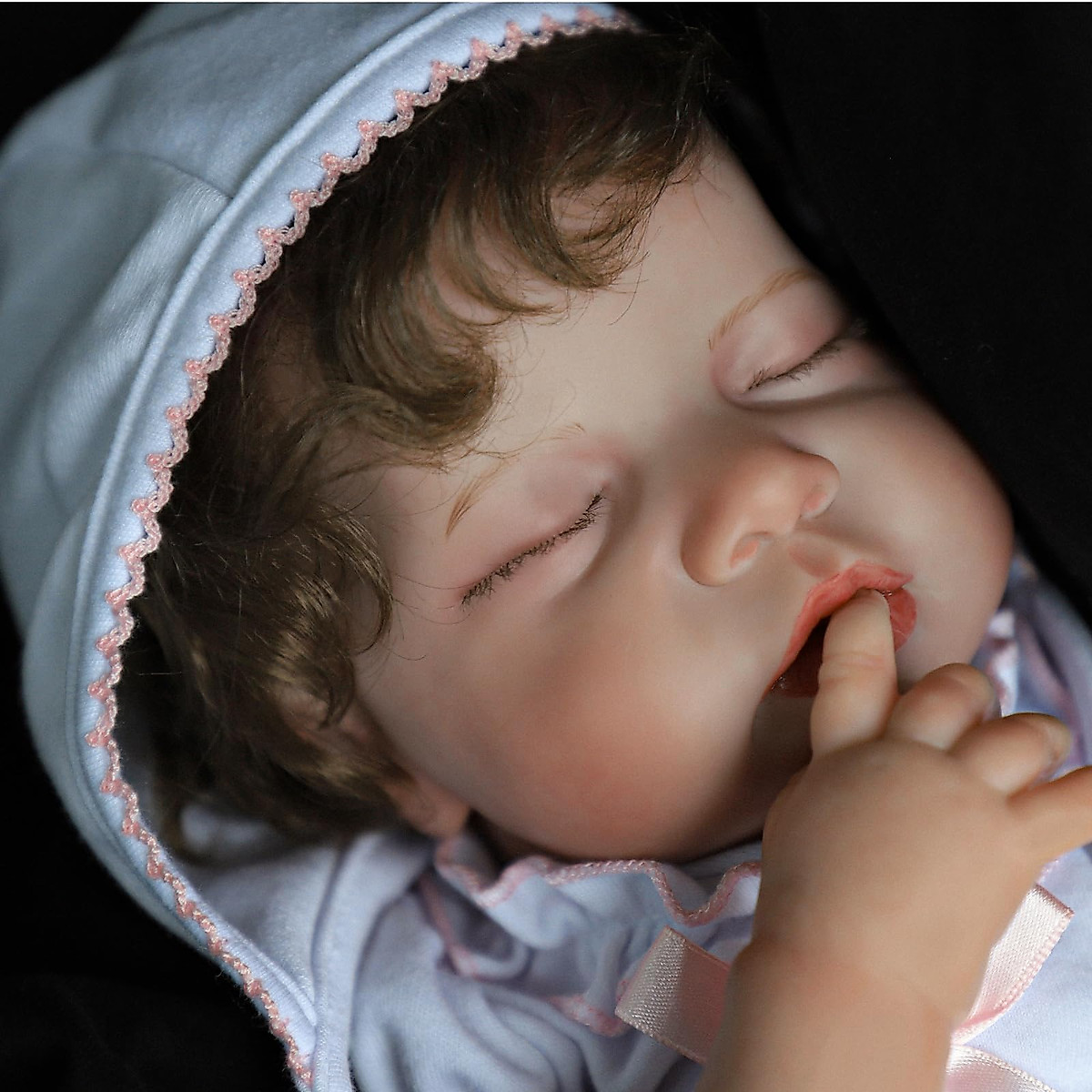 COSYOVE Reborn Baby Dolls - 19 Inches Lifelike Sleeping Baby Dolls Girl with Realistic Soft Cloth Body-Newborn Baby Doll Gift Set for Kids Age 3+ Outlet