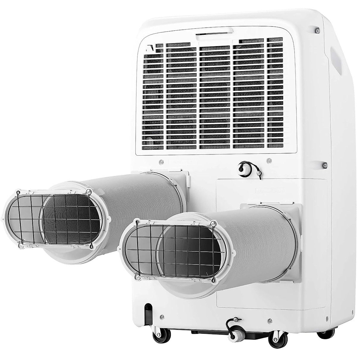 Hisense Smart SACC 8,000 BTU Dual Hose Portable Air Conditioner with Heat Pump, 4-modes (Cool, Heat, Fan, Dehumidifier) WiFi, Remote, Up to 550 sq. ft., AP55023HR1GD White - (Renewed)