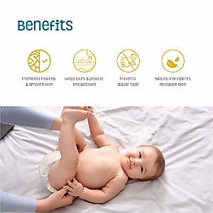 Organics Diaper Cream by Nature's Baby, USDA Certified Diaper Rash Cream with Calendula for Sensitive Skin | Free from Zinc, Petroleum and Artificial Fragrance