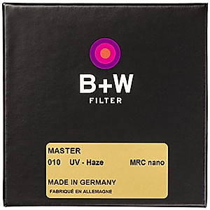 B+W 49mm Master UV Haze MRC Nano 010M Glass Filter