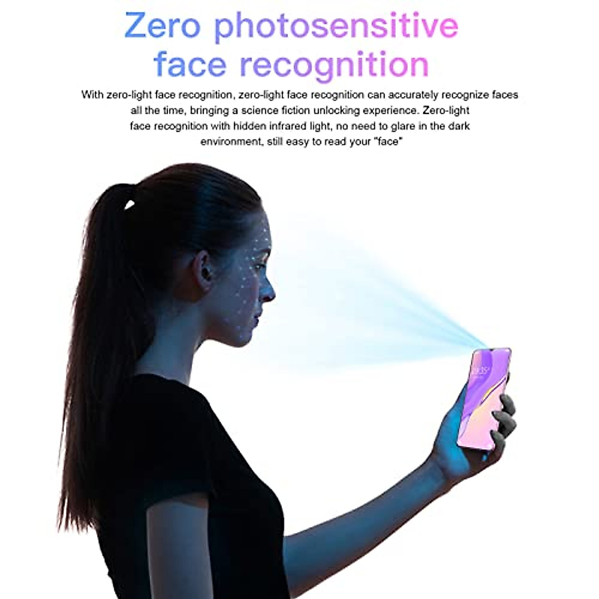 Unlocked Smartphone, 6.53Inch Cellphone 4GB 128GB Dual Card Dual Standby 4G Smartphone for Android Support Fingerprint Unlock, Face Unlocked, GPS (Pink)