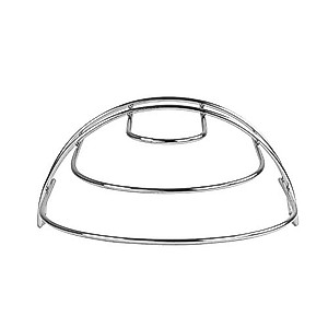 Spectrum Diversified Paper Holder & Organizer, Wall Mount or Countertop Display Perfect for Gift Bags & Wrapping Stations, Grocery Bag Holder, Sponge Cradle, Chrome