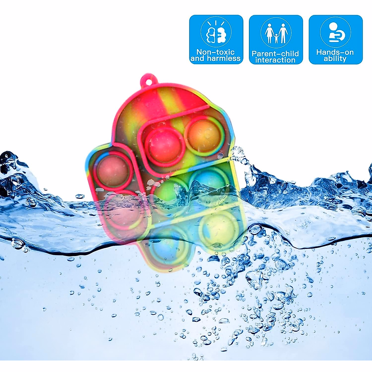 Leeche Premium Pop Party Favors Toys for kids,107PCS Prize Box Toys for All Ages kids,Birthday Party, School Classroom Rewards, Carnival Prizes, Pinata Fillers, Treasure Chest, Goody Bag Fillers