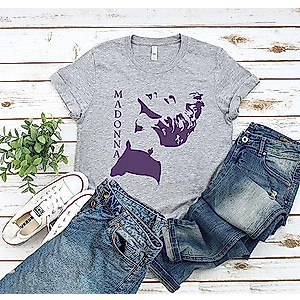 Ma.donna T-Shirt, Pop Music Shirt, Concert Tee, Get Better Soon Ma.donna Fans Tee, Ma.donna Costumes, 80s Glam Clothing, Retro 80s Vintage Music Tshirts